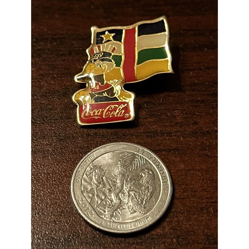 Coca Cola | Accessories | Vintage La Olympics Coca Cola Sam Eagle ...